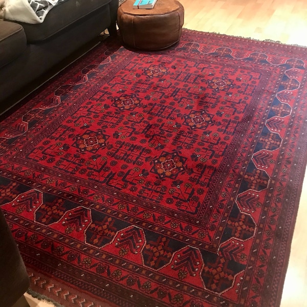 Handmade Pakistan Bokhara Area Rug 180cm X 124cm / 5'11'' X 4'1 ...