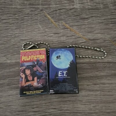 VHS Keychains 90s Movies - Etsy