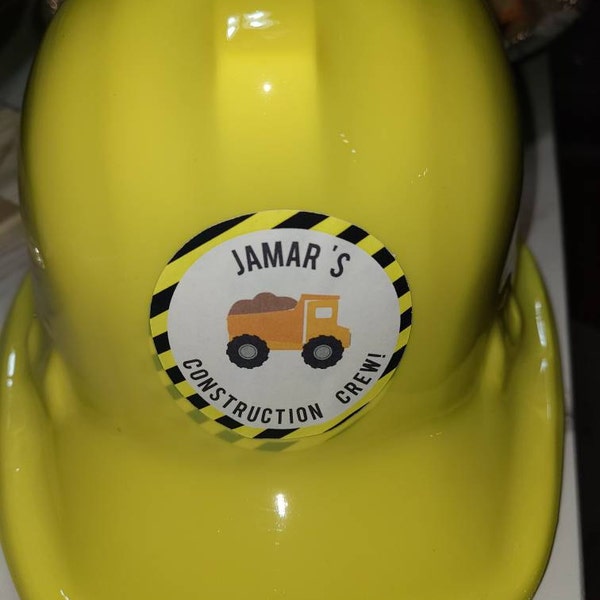 Construction Birthday Stickers, Loads of Fun Stickers, Construction ...