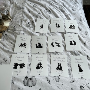 Disney Theme Wedding Table Plan, Seating Chart Disney Character Couples ...