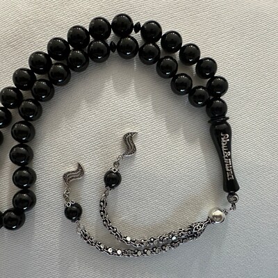 79mm 41gr. Special Design 925 Sterling Silver Rosary With Zircon Stone ...