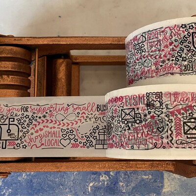 Cute Shipping Tape Fun Packing Tape Small Business Self Adhesive Tape ...