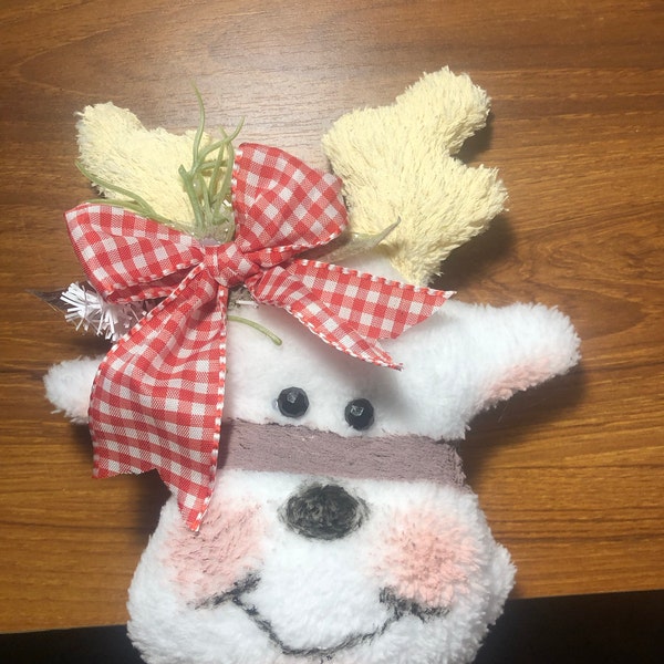 Primitive Reindeer Pattern North Pole Welcome Christmas Reindeer PDF ...