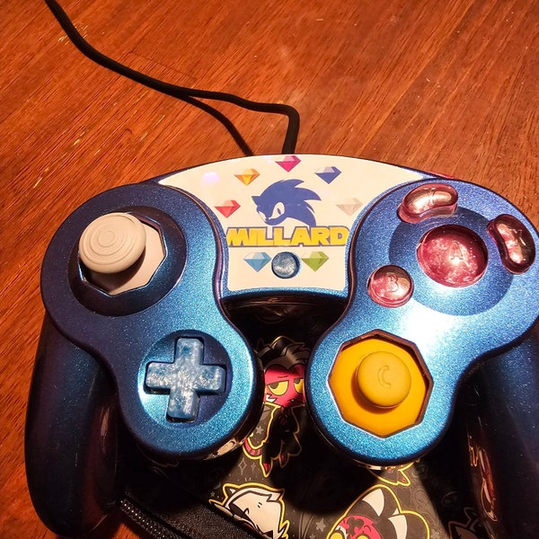 Nintendo Gamecube Controller Skin / Decal / Sticker - Custom Image - Etsy