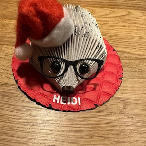 Small Paperbook Hedgehog - Etsy