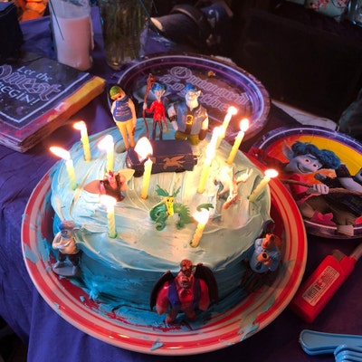 Disney Onward Movie Deluxe Cake Toppers Cupcake Decorations 14 Set With ...