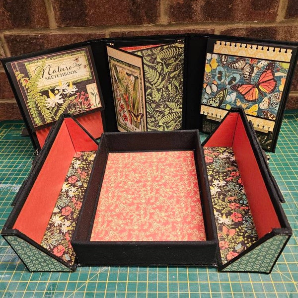 PDF TUTORIAL With Printable Mini Album /scrapbook Templates / Woodland ...