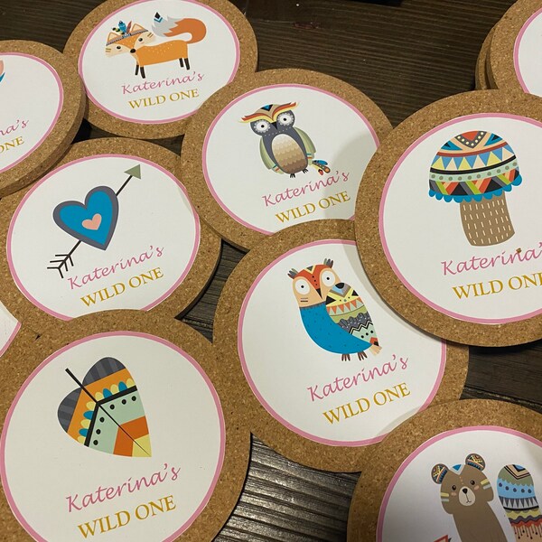 Woodland Tribal Animals Clipart Vol. 2 - Set of 19 Vector, PNG & JPG ...