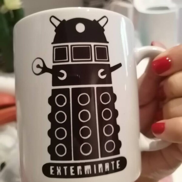 SVG - Dalek Dr Who Exterminate! - Digital Download - Cutting File - Etsy