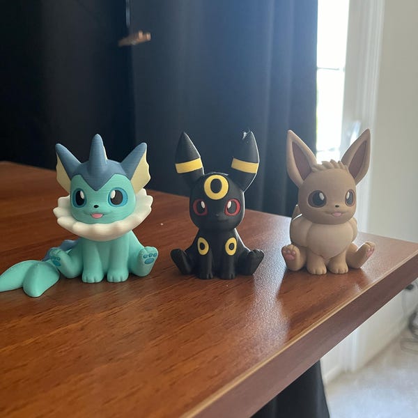 Gen 3 Starters: Mudkip, Torchic, and Treecko full Colored 3D Printe ...