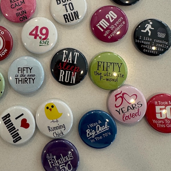 Locomotive Railroad Trains Set (10 Pack) Pinback Buttons, Party Favors ...
