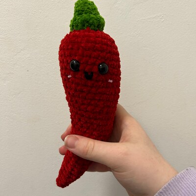Chili Pepper Crochet Pattern PATTERN ONLY PDF Download Amigurumi ...