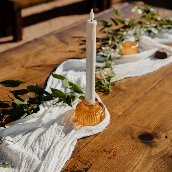 Terracotta Boho Wedding Cheesecloth Table Runner Wedding Arch Tape ...