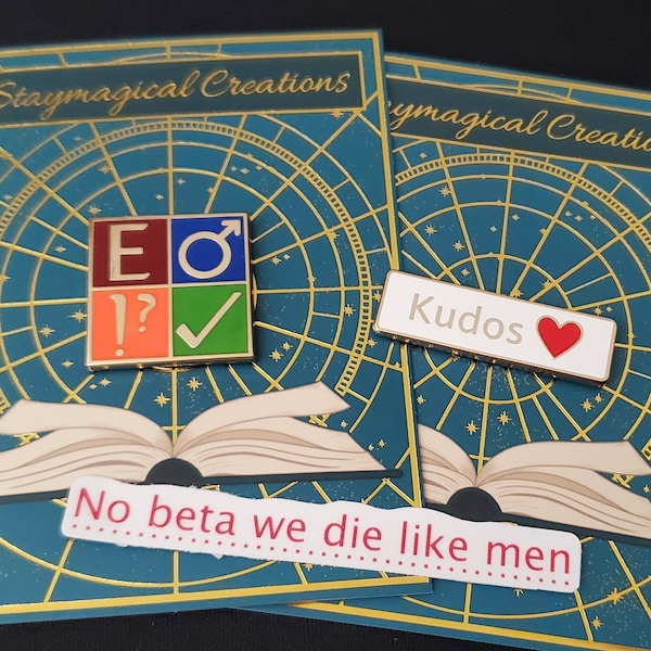 Fanfiction Enamel Pins - Etsy