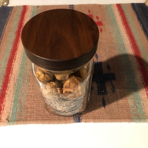 3-pack Regular Mouth Wooden Screw-top Mason Jar Lids Your Choice of ...