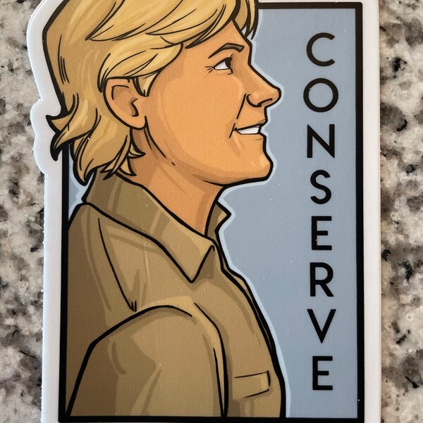 Individual Die Cut - Conserve- Steve Irwin - He Series Sticker - Etsy