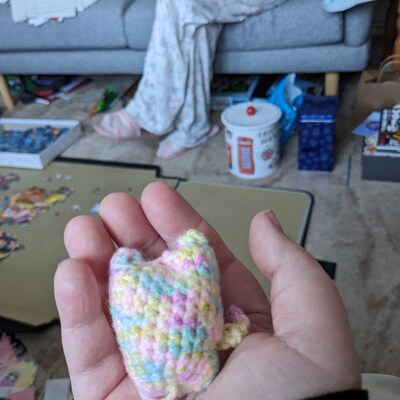 Critty Cat D20 Holder Crochet Pattern PDF - Etsy