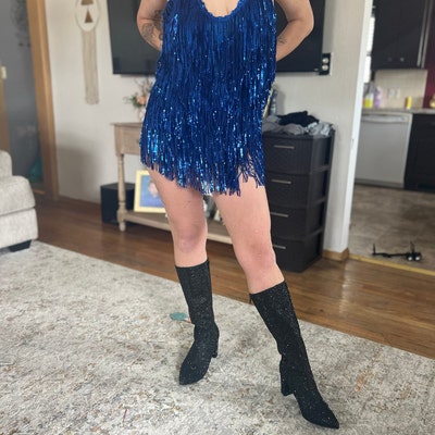 Western Crochet Cowboy Knit Fringe Rave Set Bachelorette - Etsy