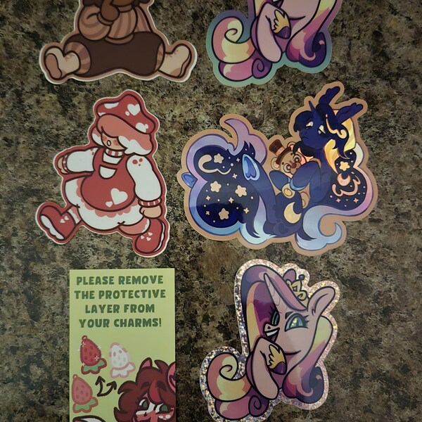 Chrysalis / Cadence MLP - Vinyl Glitter Sticker OR Matte Mirror Sticker ...