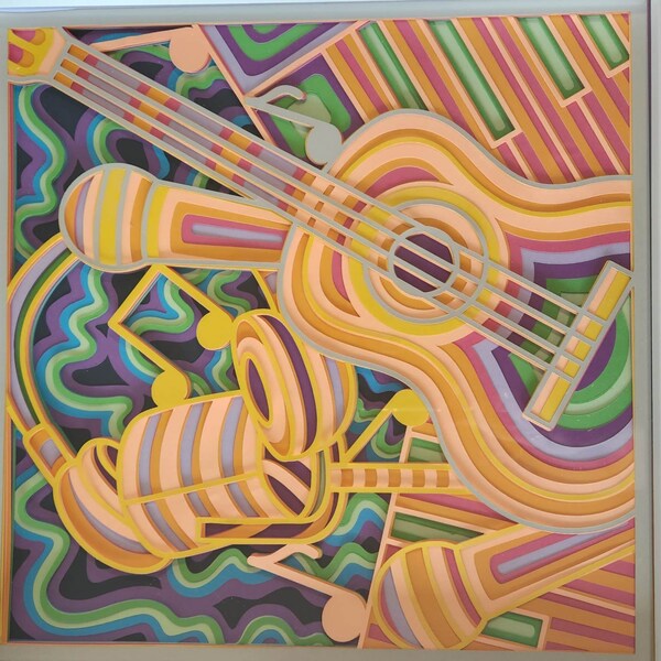 Musical Instruments 3D Mandala Svg, Multilayer Panel for Laser Cutting ...