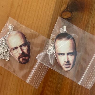 Walter White and Jesse Pinkman Friendship Necklaces - Etsy