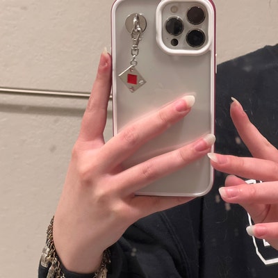 Phone Case Hook, Heart-shaped Phone Charm Hook, Gold and Silver Metal ...