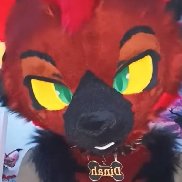 Fursuit Headbase 3d Printed Slim Canine - Etsy