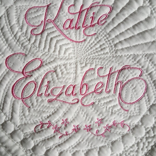 Beautiful Aphrodite Script Machine Embroidery, PNG and SVG Fonts ...