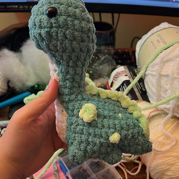 Brachiosaurus Dinosaur No Sew Crochet Pattern, Dinosaur Jurassic World ...