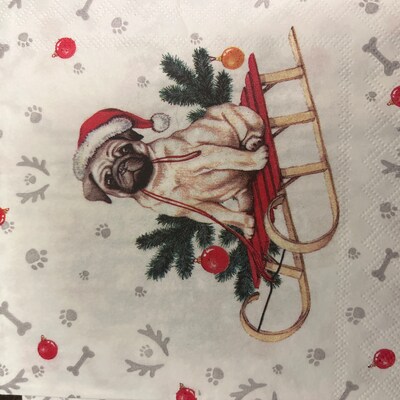 Decoupage Napkins Wild Fox Paper Napkins Set of 3 Luncheon - Etsy