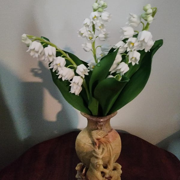 Snowdrop, Cold Porcelain Flowers, Real Touch Flowers, Artificial ...