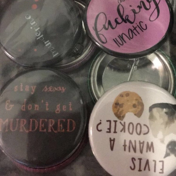 My Favorite Murder Button Pin Lot - Etsy