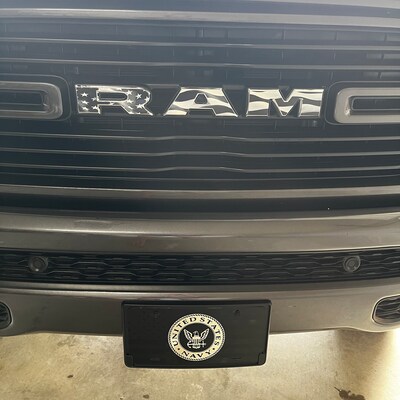 RAM 4x4 Emblem Overlay Decals RED FIRE Flames Fits 2009-2023 - Etsy