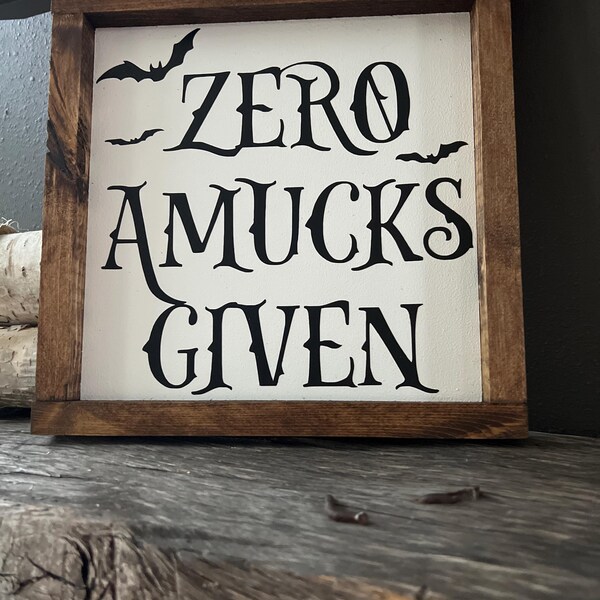 Hocus Pocus Sign Amucks Sign Halloween Sign Rustic Fall Decor Halloween ...