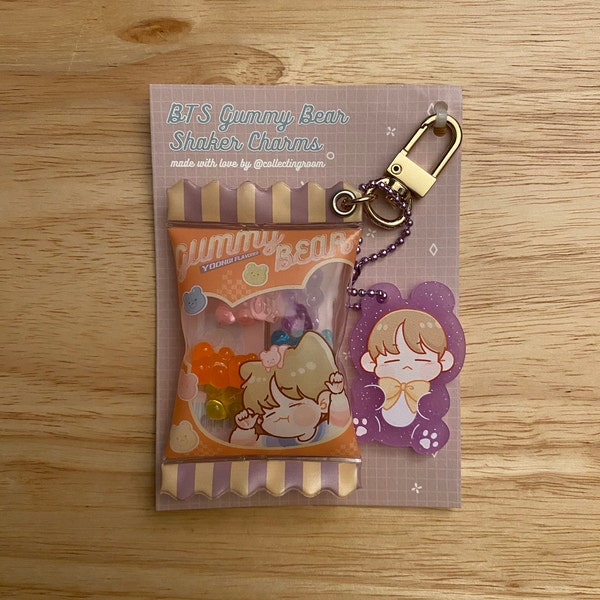 BTS Gummy Bears Shaker Charms - Etsy