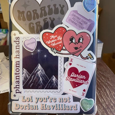 Mood Reader Sticker Mood Ring Sticker Holographic Sticker Bookish ...