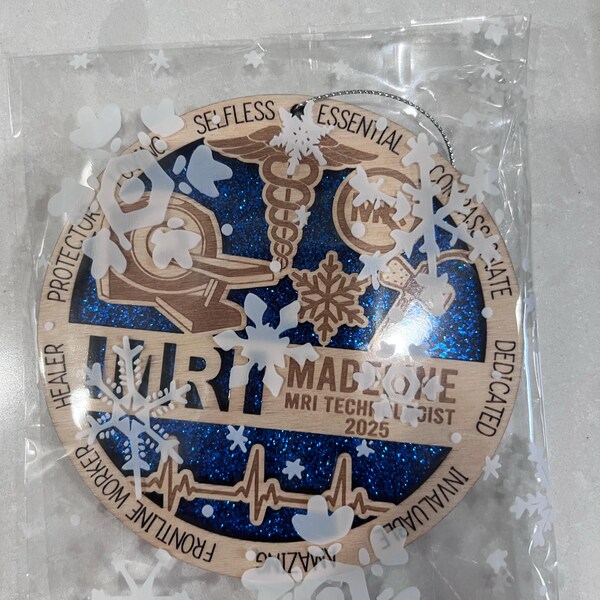 MRI Safe Badge Reel - Mri Tech Badge Holder -radiology Badge Reel MRI ...