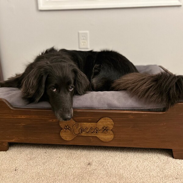 Custom Handcrafted Pet Bed, Premium Pet Furniture - Etsy