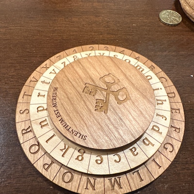 Union Army Cipher Disk US Civil War Flag or Telegraph Encryption - Etsy