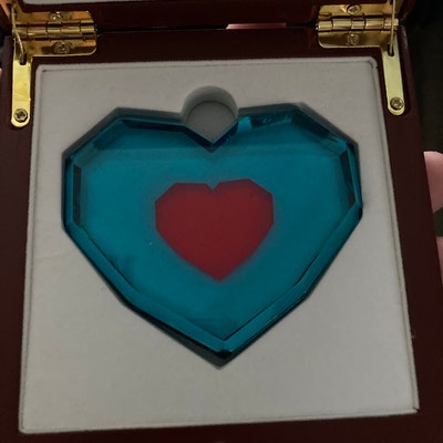 Crystal the Legend of Zelda Piece of Heart From Ocarina of Time and ...