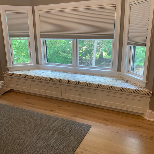 Trapezoid Bay Window Seat Cushion - Etsy