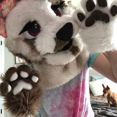 Sour Gummy Fursuit Puffy Mochi Paws, Soft Claws, Handpaws, Candy ...