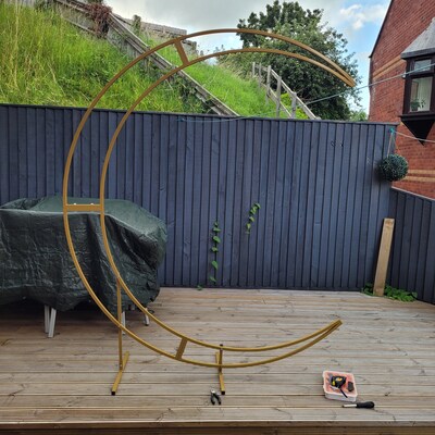 Moon Wedding Arch, Crescent Moon, Wedding Arch Wedding Decoration ...