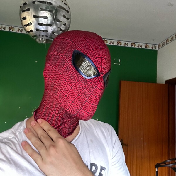 Spider Man 2 Black Mask, Amazing Spider Man, Cosplay, Halloween Gift ...