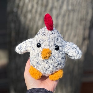 Pattern: Cooper the Chicken Snuggler & Stuffie Patterns, Crochet ...