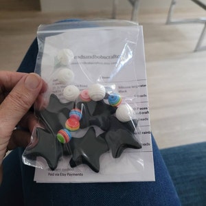 BULK 2-10 Pieces Silicone Skeleton Hand Beads for Jewellery - Etsy