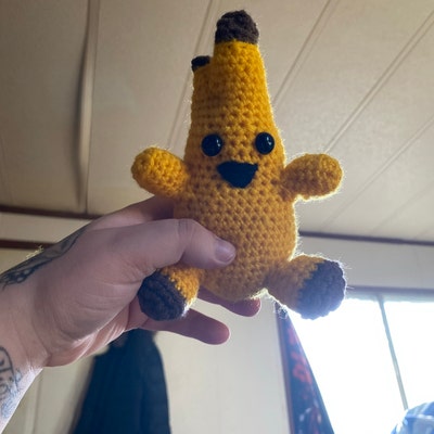 Cute Banana Peely Plush Crochet Pattern PDF - Etsy