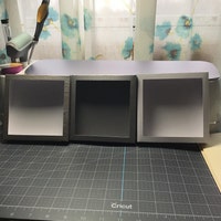 Blank Square Shadow Box Frame SVG for Layered Artwork Paper Art. 3d ...