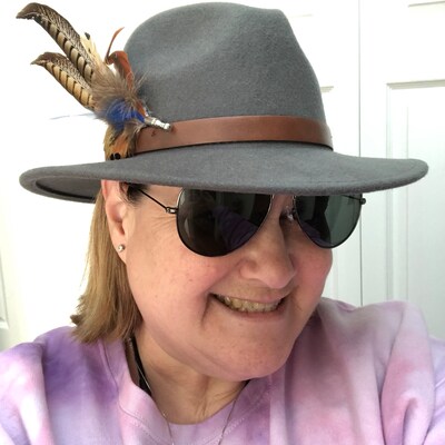 Turkey Feather for Hat Cowboy, Fedora, Trilby for Men, Women, Unisex ...