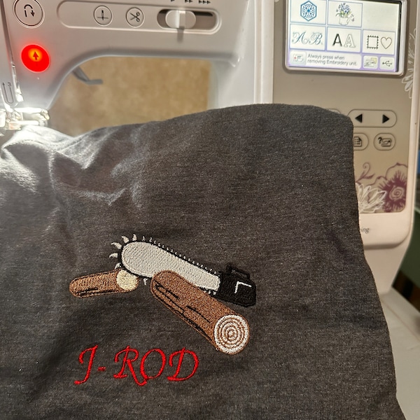 Chainsaw - Machine Embroidery Design - Etsy